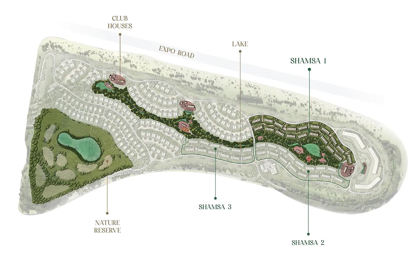 Shamsa Townhouses Expo City Area Guide | Bayut